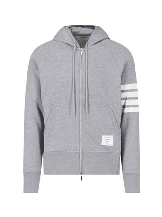 Thom Browne Zip Hoodie 4-Bar