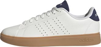 adidas Herren Advantage 2.0 Shoes, core White/core White/Dark Blue, 44 2/3 EU