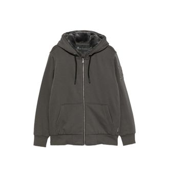 Moose Knuckles Bunny Logo-patch Hoodie