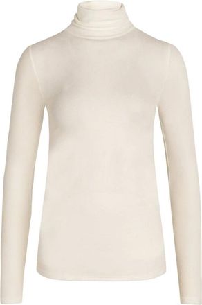 Bruuns Bazaar Femme, Tops, Blanc, Taille: 44 FR Angela Roll Neck