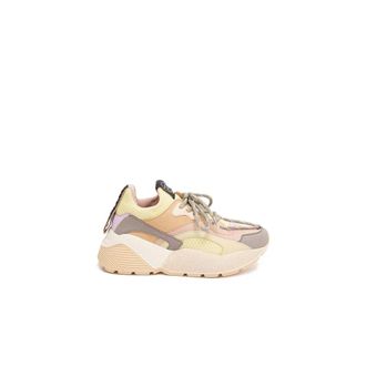 Stella McCartney Femme, Chaussures, Multicolore, Taille: 41 EU Baskets Chunky en Cuir V&eacute;gan avec Design