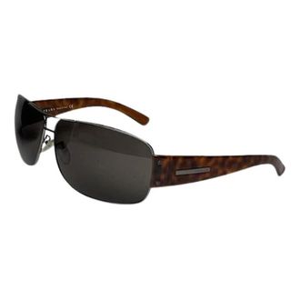 Prada Pre-owned Sonnenbrille aus Kunststoff - - Pre-owned - Damen - Braun - ONE SIZE