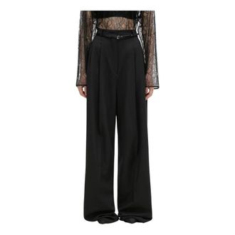 Sportmax Weite Hosen - - Trousers - Damen - Schwarzk - XS