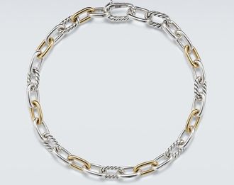 David Yurman Bracelet DY Madison 925 en argent sterling et or 18 ct
