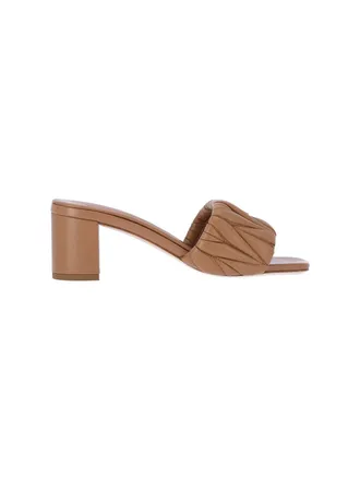 Miu Miu Logo Sandals