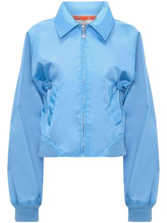 Victoria Beckham veste bomber Harrington - Bleu