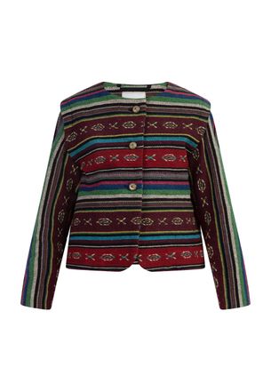 Izia Jacke M&auml;dchen Mehrfarbig Schwarz