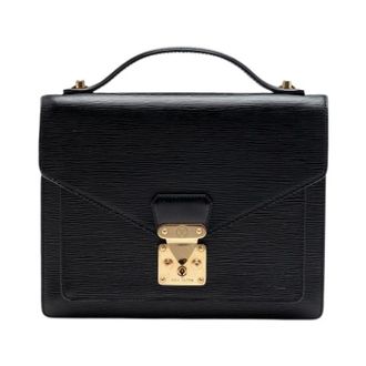 Louis Vuitton Pre-owned Cuir sacs-louis-vuitton - Femme - Pre-owned - Noir - Taille: ONE Size