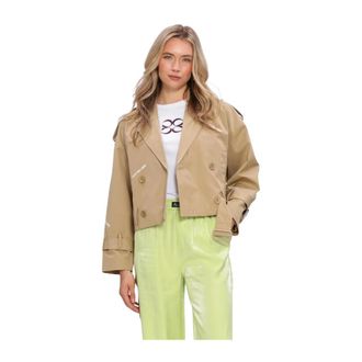 ALIX The Label Kurzer Trenchcoat - - Jackets - Damen - Beige - L