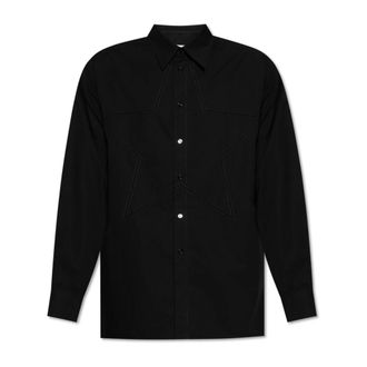 Maison Margiela Baumwollhemd - - Shirts - Herren - Schwarzk - L