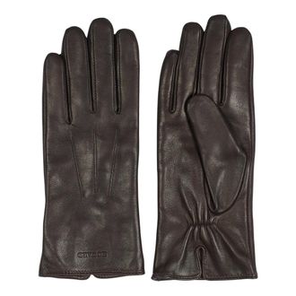 Howard London Femme, Accessoires, Brun, Taille: 7 1/2 IN Gants en cuir Cleo