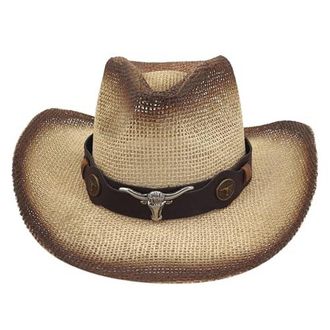 Generic Casquette snapback pour homme - Casquette western - Casquette d&eacute;quitation large pour femme - Chapeau de cowboy - Casquette de baseball - Casquette pou