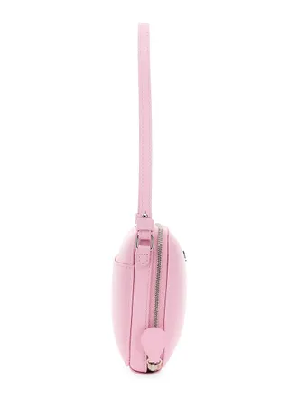Courr&egrave;ges Womens Cloud Bag Pink Vachette Main Fabric: Shoulder