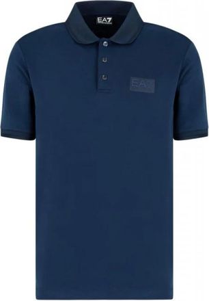 Emporio Armani Emporio Armani Ea7, Homme, Tops, Bleu, Taille: L Polo Logo