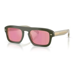 Vogue Eyewear Gr&uuml;n Rosa Spiegel Sonnenbrille - - Accessories - Herren - Gr&uuml;n - 53 MM
