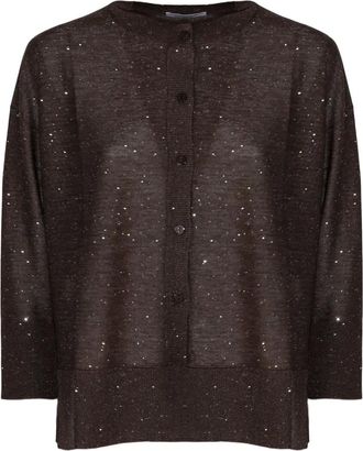 KANGRA Femme, Pulls, Brun, Taille: 38 FR Sweater