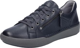 Josef Seibel Damen Low-Top Sneaker Claire 13,Weite G (Normal),Wechselfußbett,Strassenschuhe,Sportschuhe,Freizeitschuhe,Indigo,39 EU