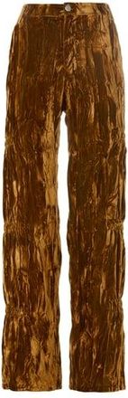 Collina Strada Pantalon en velours satiné