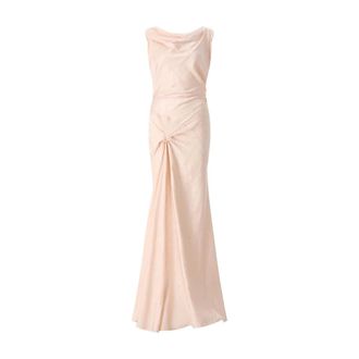 Victoria Beckham Femme, Robes, Rose, Taille: 40 FR Gathered Gown