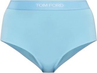 Tom Ford Femme, Sous-v&ecirc;tements, Bleu, Taille: 36 FR Modal Signature Briefs