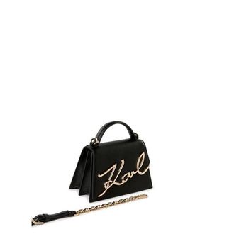 Karl Lagerfeld Sac &agrave; bandouli&egrave;re K signature en cuir
