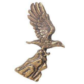 BESPORTBLE Kreative Adlerfigur aus Messing Tischdekoration und Schreibtischornament Realistische Retro Dekoration f&uuml;r Zuhause und B&uuml;ro