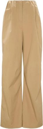 Dorothee Schumacher Femme, Pantalons, Brun, Taille: 42 FR Pantalon Ample Poplin Power
