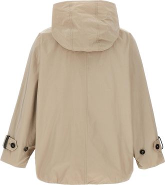 Brunello Cucinelli Water-Repellent Technical Fabric Coat - beige