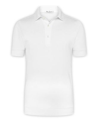 Stefan Brandt Glattes Poloshirt aus edler Urpima Sea Island Baumwolle in