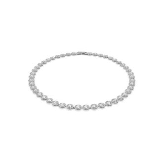 Swarovski Una Angelic Tennis Necklace - - Accessories - Damen - Grau - ONE SIZE