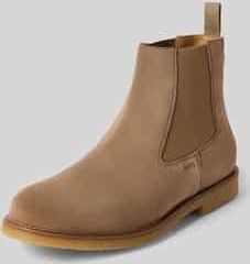 HUGO BOSS Chelsea Boots aus Rindsvelours mit Anziehschlaufe