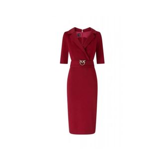 Pinko Midi Kleider - - Dresses - Damen - Rot - XL