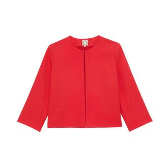Ines De La Fressange Damen, Jacken, Rot, LGr&ouml;&szlig;e