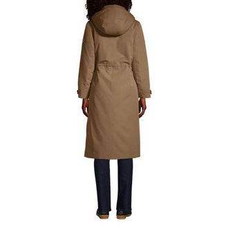 Lands End Maxi-Daunenmantel EXPEDITION, Damen, Gr&ouml;&szlig;e:56-58 plus, Beige, Polyester/Daunen, by Lands End