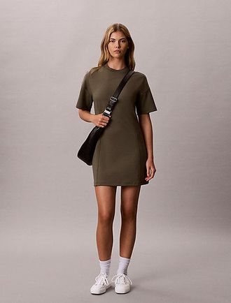 Calvin Klein Robe sweat avec mini-monogramme