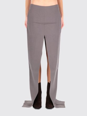 Rick Owens Jupe RICK OWENS Femme couleur Poussi&egrave;re