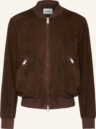 Arma Arma Lederblouson Didier braun