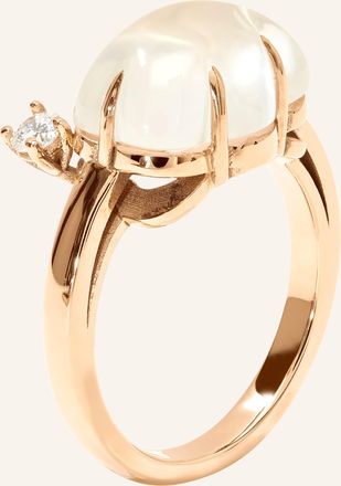 Vieri Vieri Ring Wolke Milchquarz Brillant rosegold
