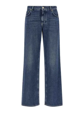 Dolce & Gabbana Straight Leg Jeans - Blau
