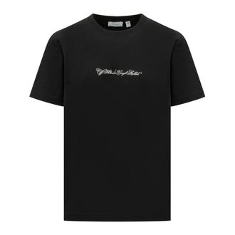 Off-white Homme, Tops, Noir, Taille: L Script Arrow SS Tee