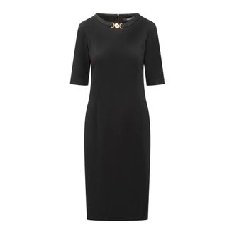 Versace Femme, Robes, Noir, Taille: 40 FR Medusa 95 Midi Dress