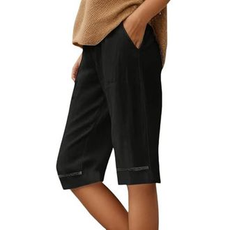 Generic Short Femme Taille Haute Jean Femme Invisible VTT Grossesse Basketball Piscine Jupette Entra&icirc;nement Ensemble Neoprene Frange Assorti Polyester Color&eacute; 