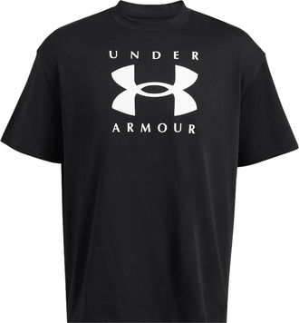 Under Armour HW OS Branded T-Shirt schwarzweiss, 2XL Herren