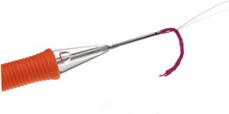 DOITOOL Teiliges DIY Stickset mit Stickstiften und Fädelstahlkabeln Langlebige Punch Needle für Stickerei und Filzen Komfortabler Griff Leicht und Tragbar für