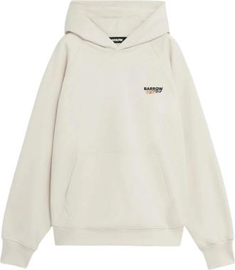 Barrow Barrow, Homme, Sweatshirts et sweats &agrave; capuche, Beige, Taille: M Felpa cappuccio
