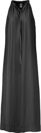 Bomboogie Femme, Robes, Noir, Taille: 40 FR Robe en Soie et Viscose