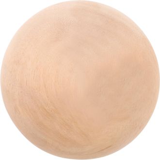 Angoily GRIRIW Dekorative Holz Endkappe 9,9cm aus Massivholz Unbehandelte Spindelspitze f&uuml;r Selbstgemacht Bastelarbeiten Gardinenstangen und Bettpfostenaufsat