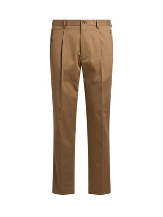 Etro Mens Trousers Cotton Beige