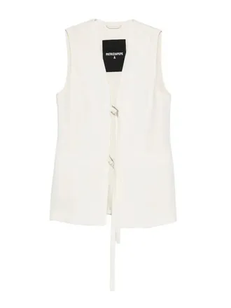 Patrizia Pepe Gilet - Blanc