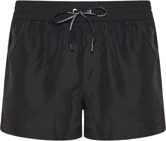 Dolce & Gabbana Homme, Maillots de bain, Noir, Taille: XL Short de bain